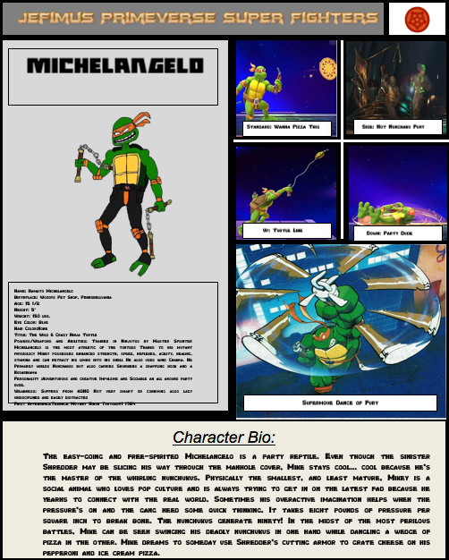 JPVSF Michelangelo Moveset by JefimusPrime on DeviantArt JPVSF Michelangelo Moveset by JefimusPrime on DeviantArt
