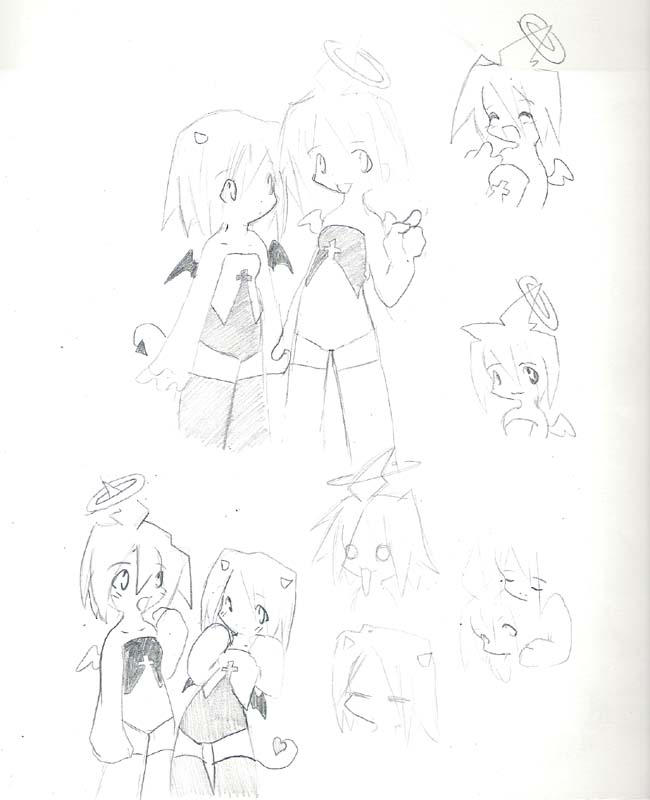 Angeldemon Scrap By Onirin On Deviantart