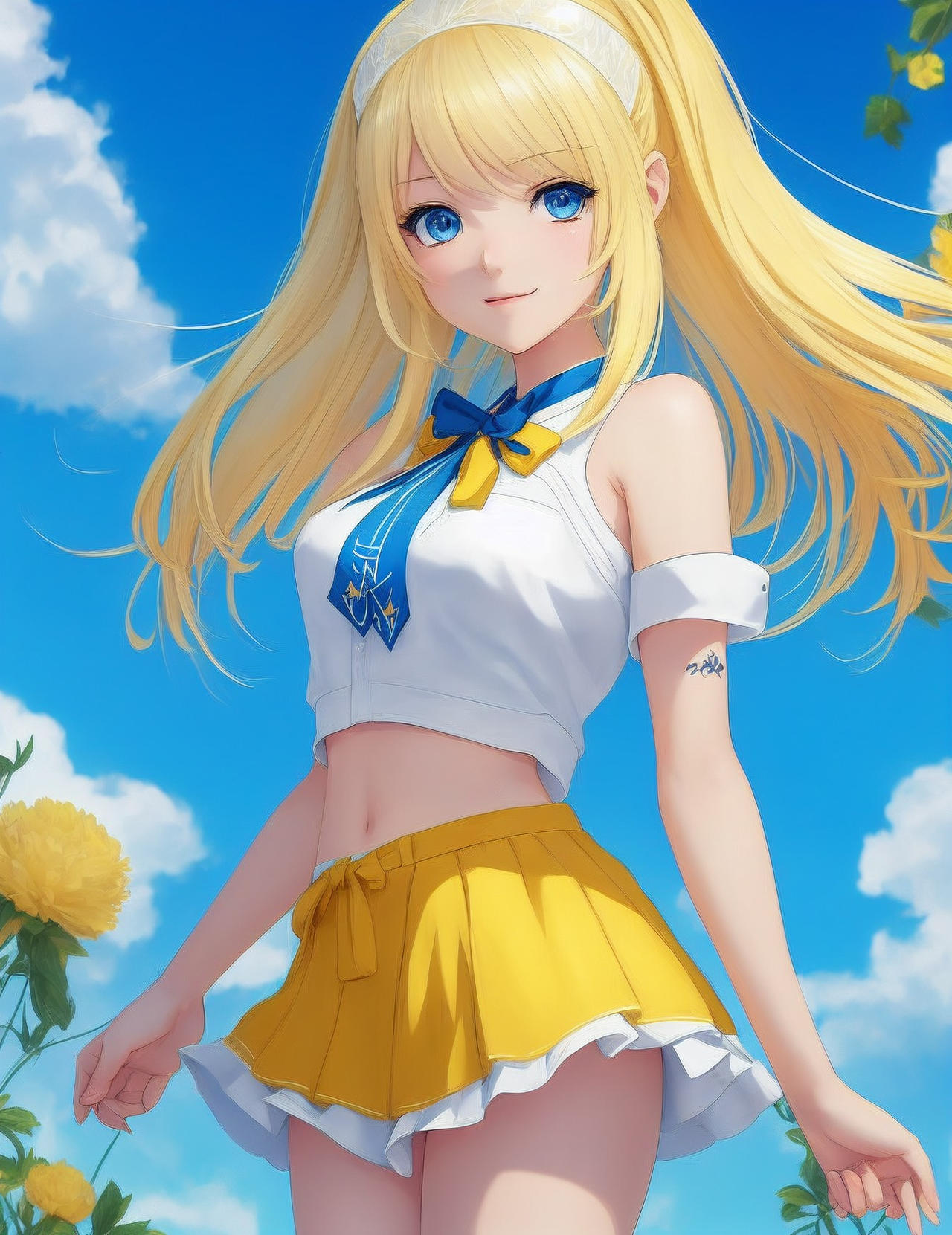 Sexy And Adorable Blue Eyes Anime Girl By Ui Design On Deviantart