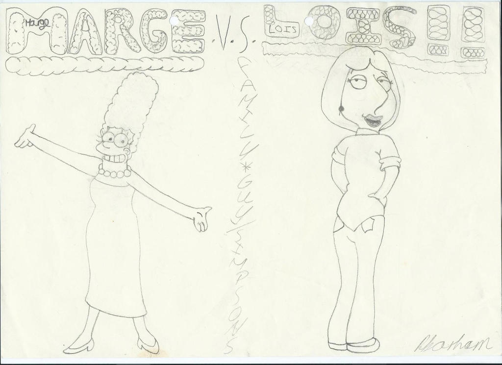 Marge Vs Lois By Reecebarham On Deviantart