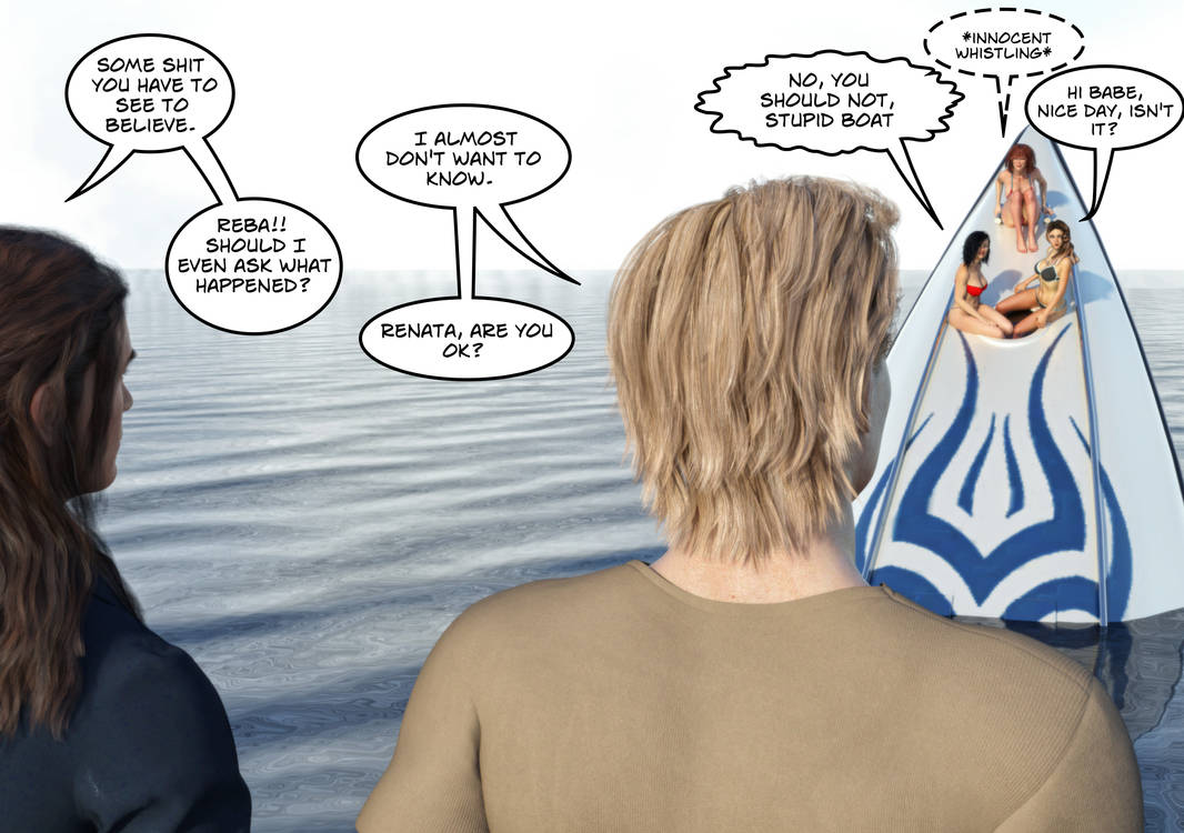 Reba Takes out Al's Boat - 6 by OttoRussell on DeviantArt Reba Takes out Al's Boat - 6 by OttoRussell on DeviantArt
