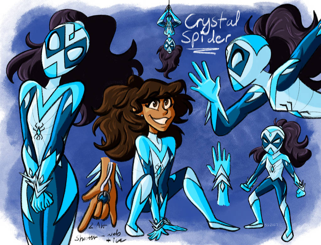 Crystal Spider By Bethanygabrielle99 On Deviantart