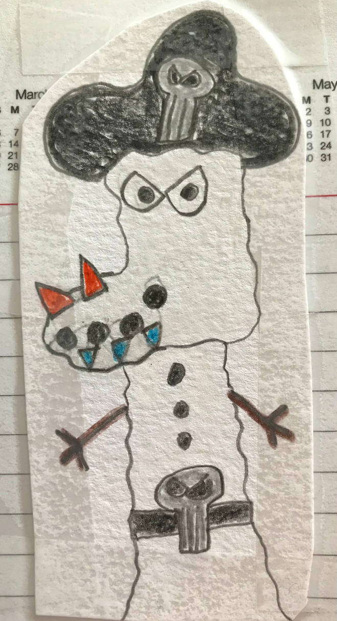 The Snowman Of Kaptain K Rool By Mark 8989 On Deviantart