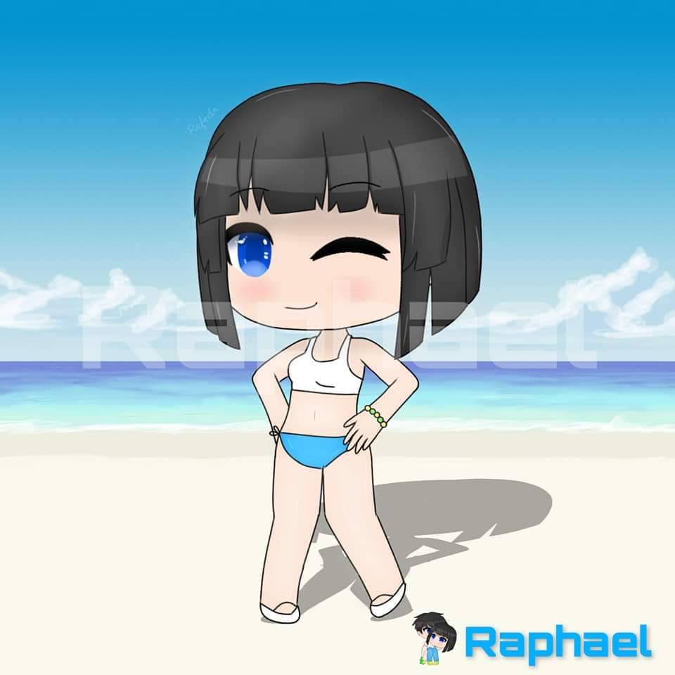 Rafaela Itseki Bikini Gacha Life Old By Raphaelzb On Deviantart