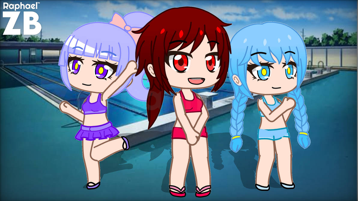 3 Threes Bikini Gachas By Raphaelzb On Deviantart