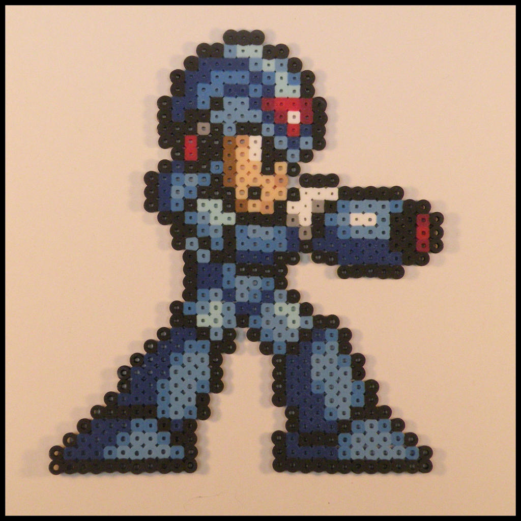 Mega Man X Perler Bead Sprite by KantoCrafts on DeviantArt Mega Man X Perler Bead Sprite by KantoCrafts on DeviantArt