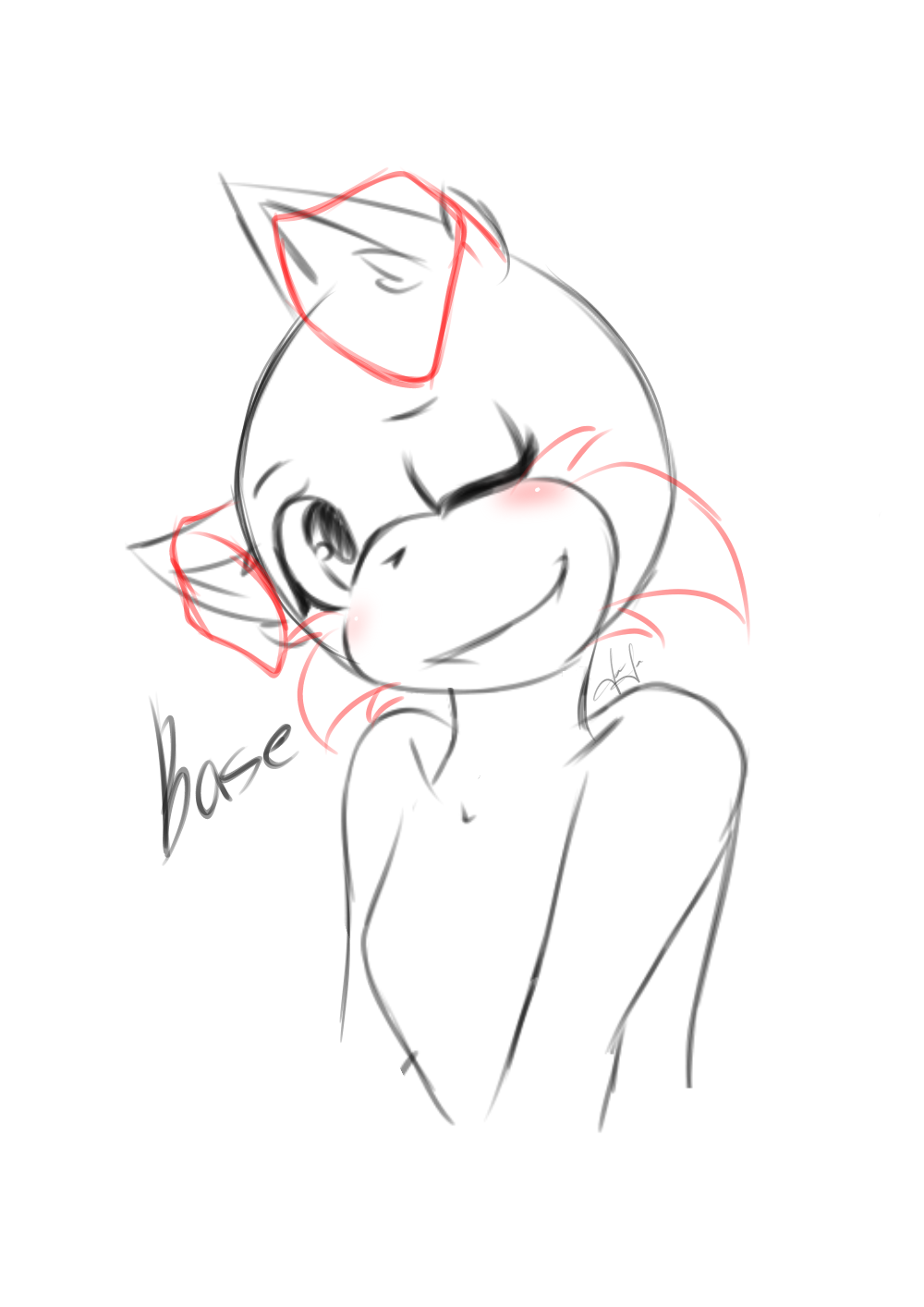 Sonic Base Female By Mariamora294 On Deviantart