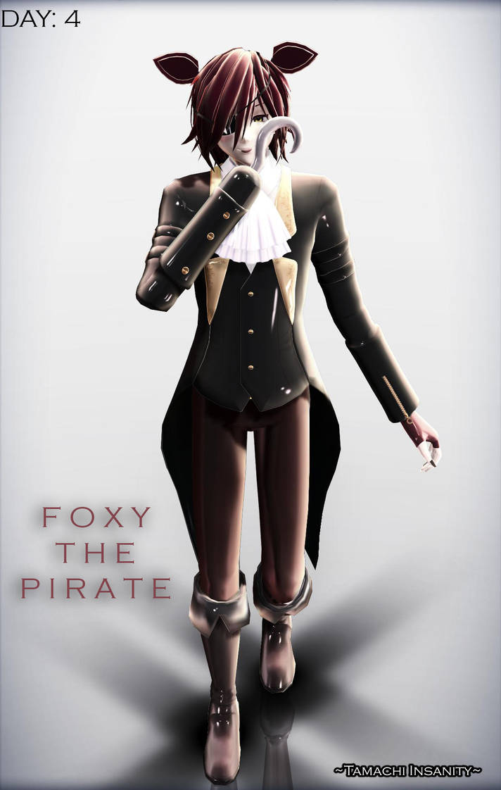 {mmd X Fnaf} Fnaf Challenge Day 4 Foxy By Sir Tamachee On Deviantart
