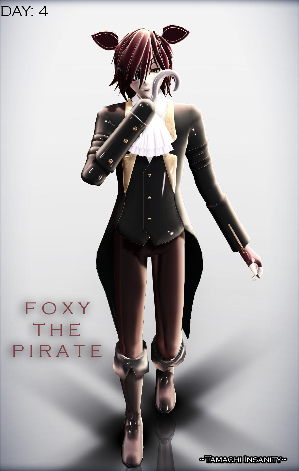 {mmd X Fnaf} Fnaf Challenge Day 4 Foxy By Sir Tamachee On Deviantart