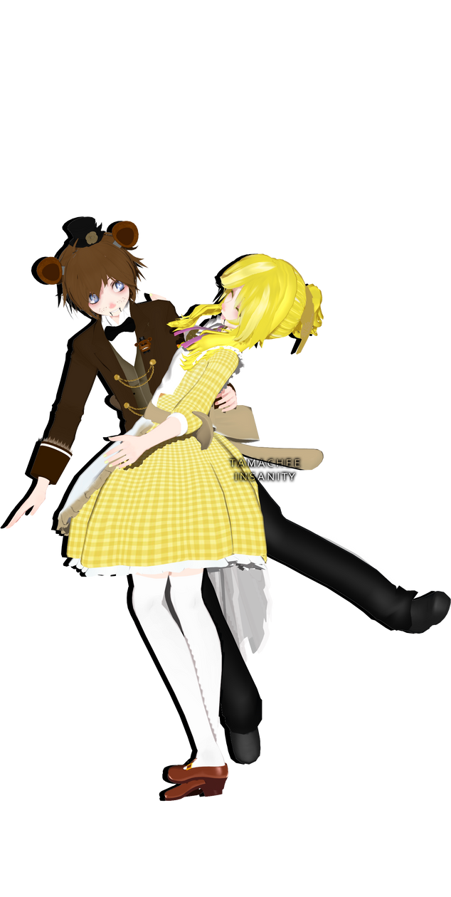 {mmd X Fnaf} A Chicken And A Bear By Sir Tamachee On Deviantart