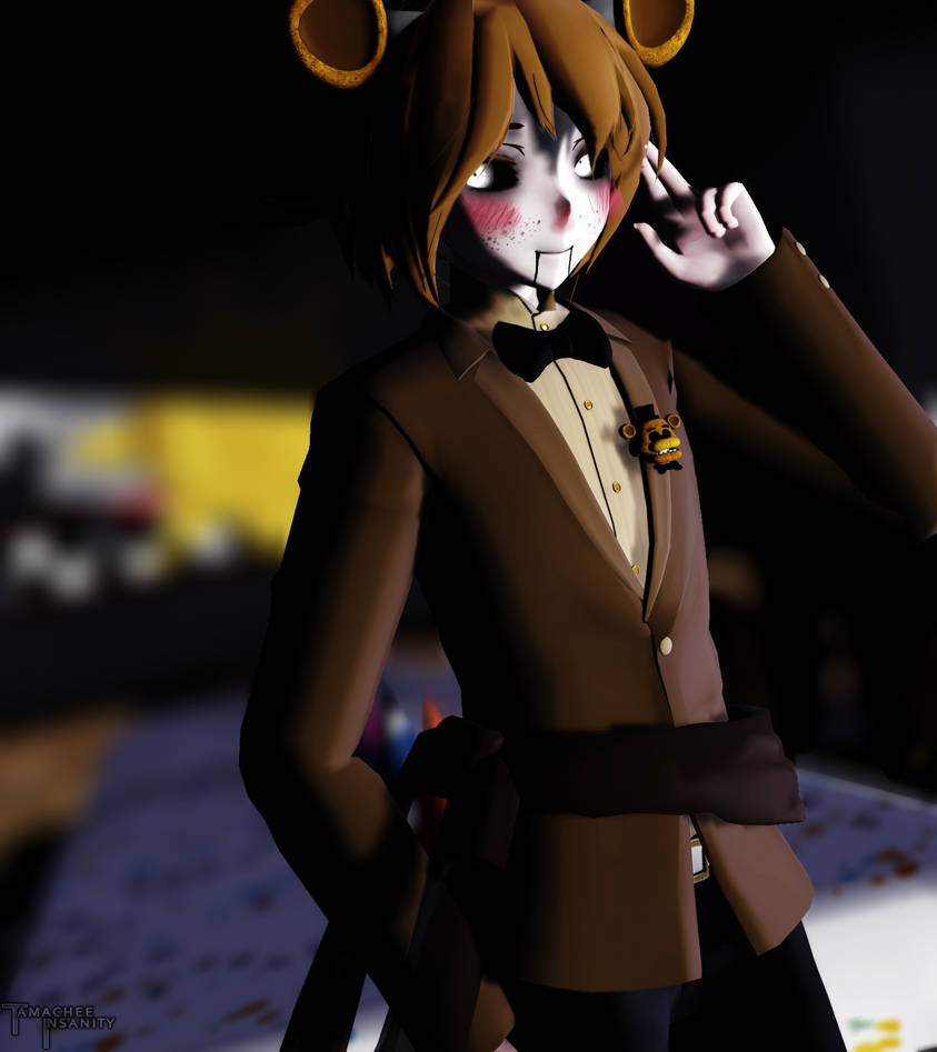 {mmdxfnaf} Heyyy~~ By Sir Tamachee On Deviantart
