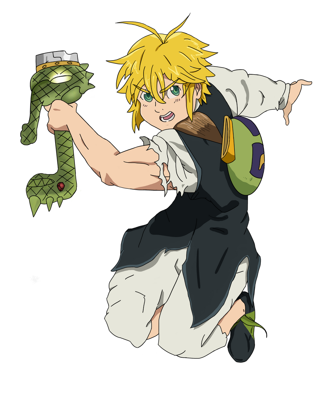 Meliodas By Isaacguido On Deviantart