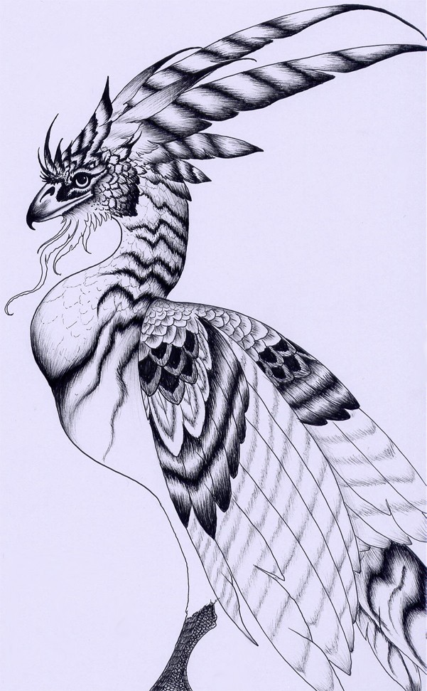 Chamrosh by verreaux on DeviantArt