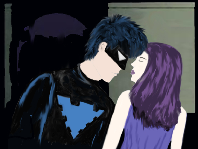 Nightwing And Raven By Raven X Robin Club On Deviantart