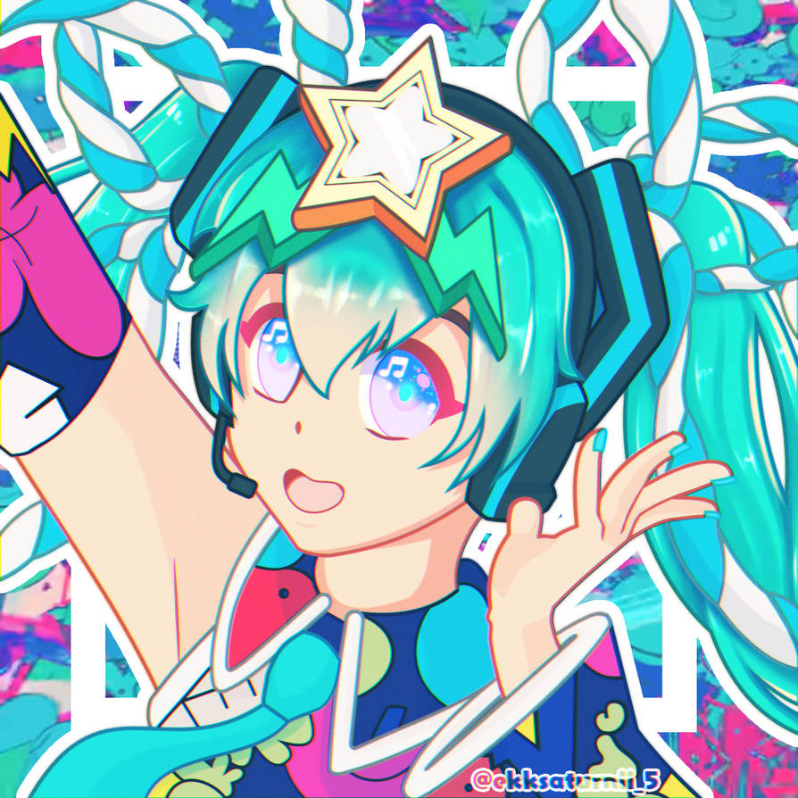 Hatsune Miku Lucky Orb Ver1 By Saturn 115 On Deviantart