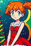 Pixai- Misty Christmas by PokeshippingIA on DeviantArt