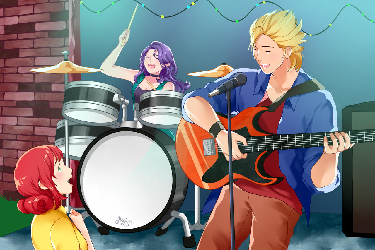 Sams Concert Stardew Valley Fanart By Hagiym On Deviantart