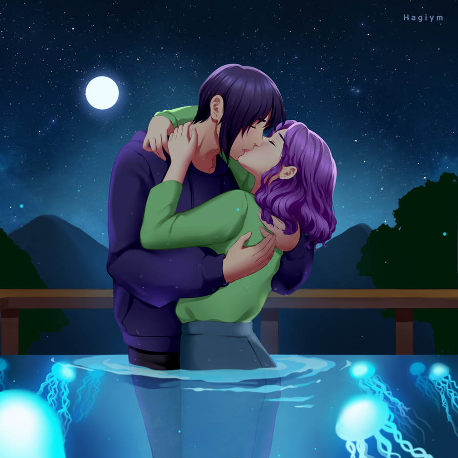Sebastians First Kiss Stardew Valley Fanart By Hagiym On Deviantart