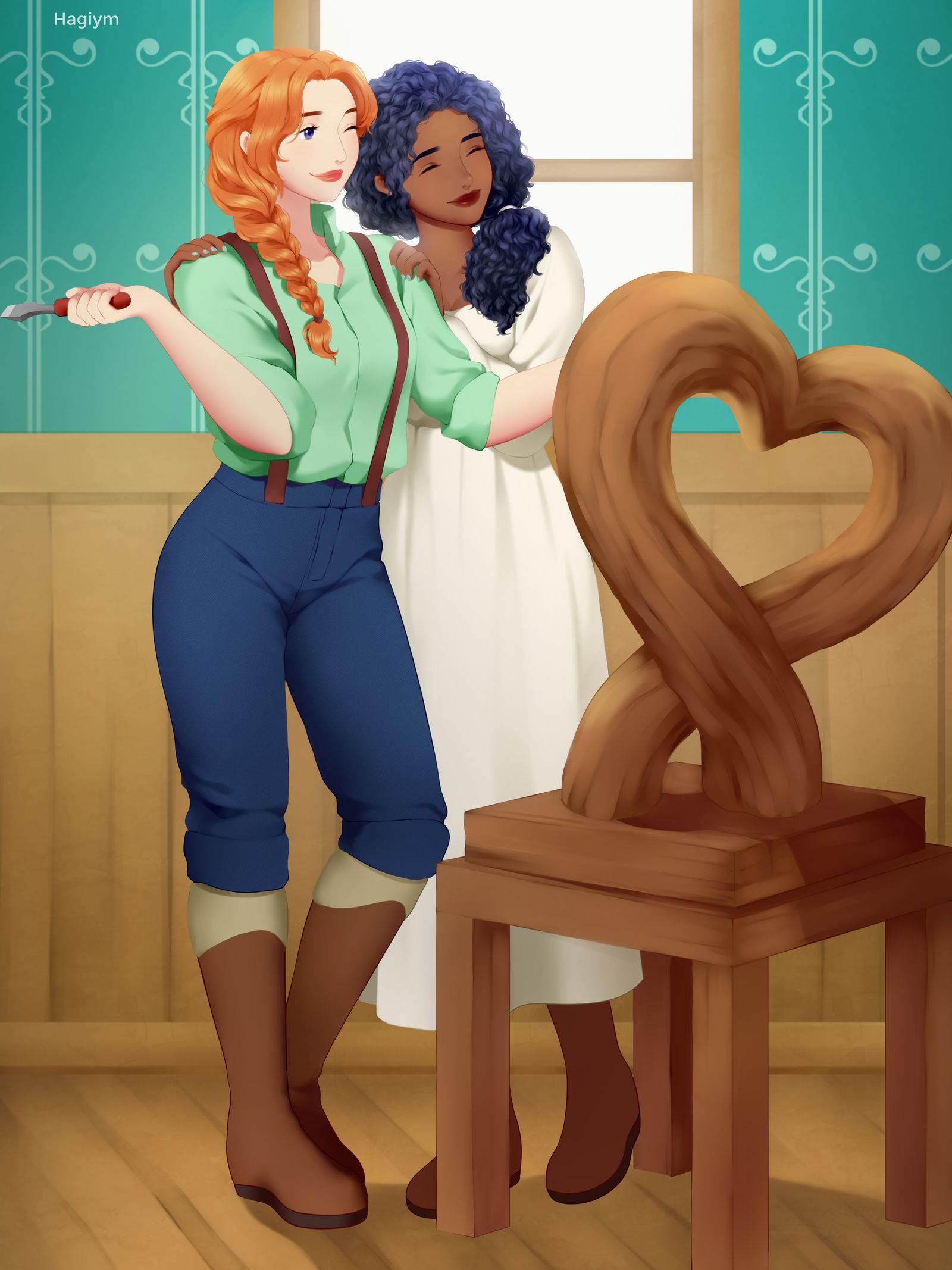 Leah Stardew Valley Commission For Mandygirl78 By Hagiym On Deviantart