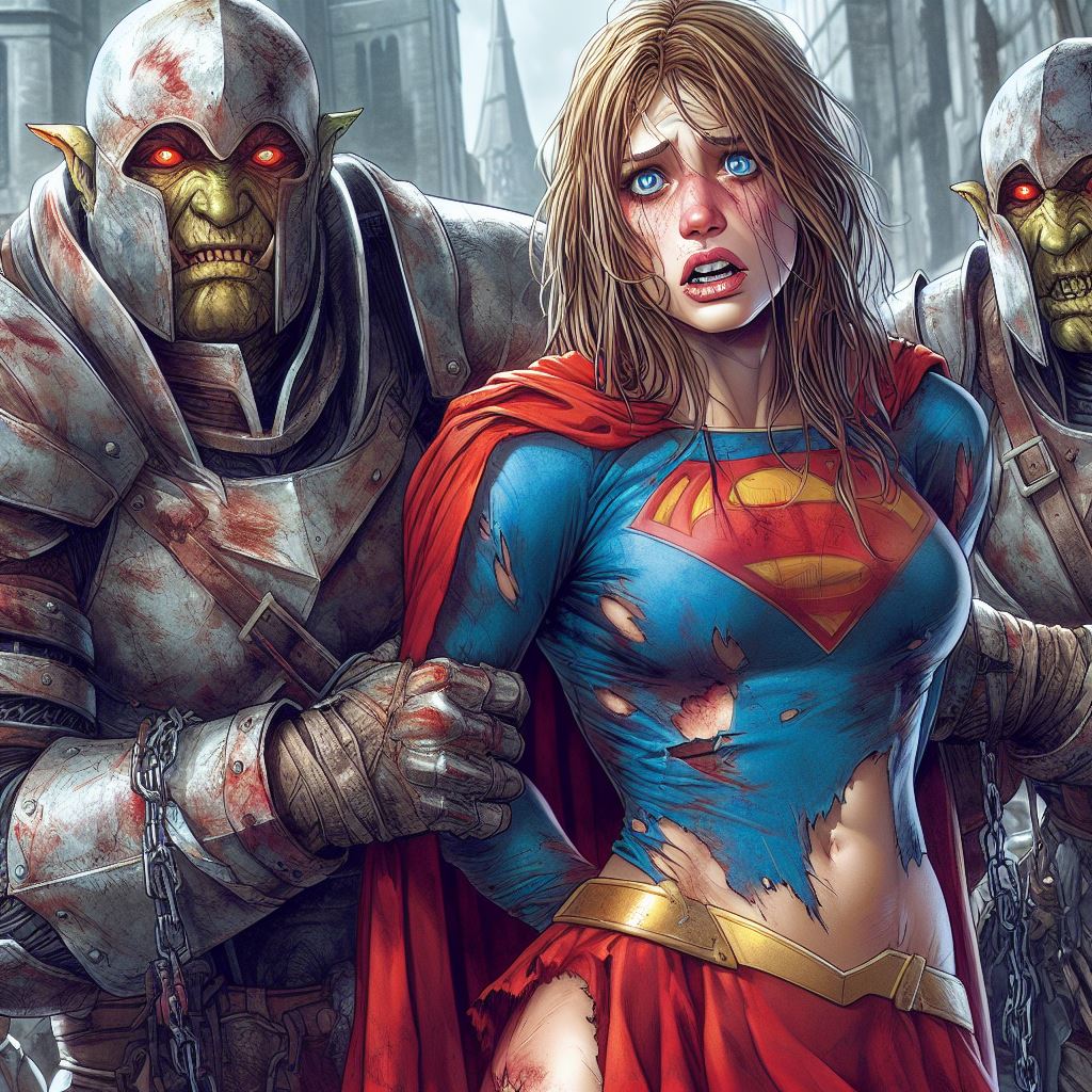 Supergirl In Peril By Thepevie On Deviantart