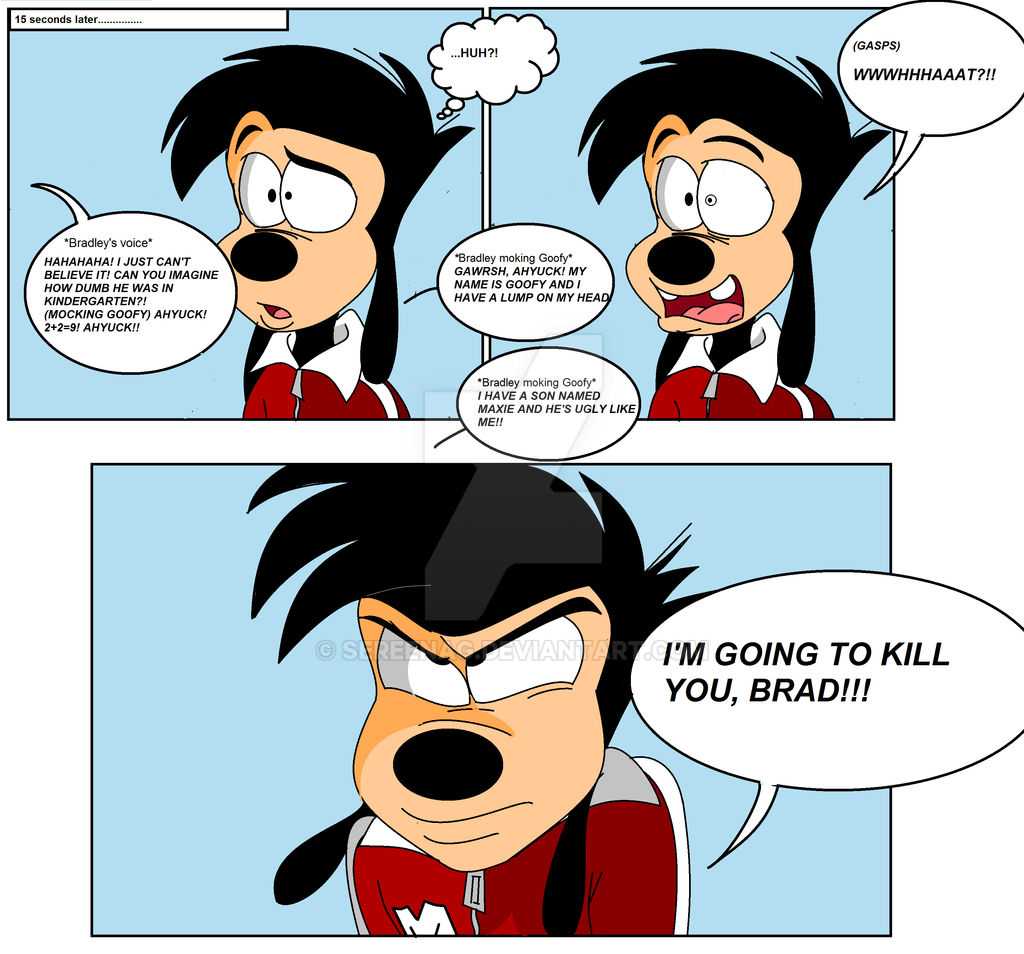 Goofy And Max Show Bradley Talks Too Much 3 By Sereenag On Deviantart