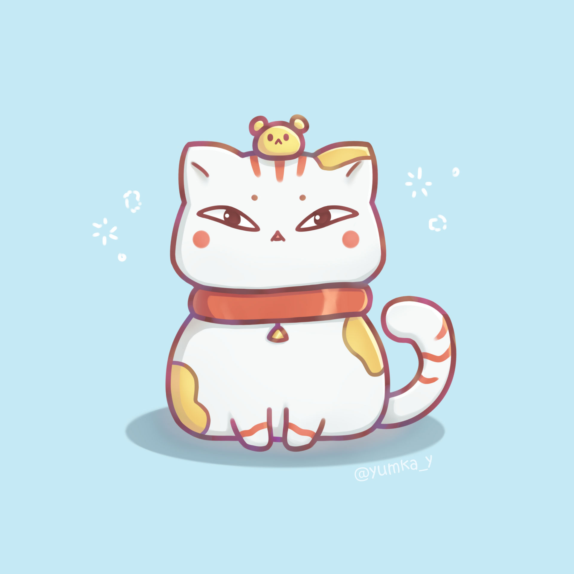 Cat By Yumi Tyan14 On Deviantart