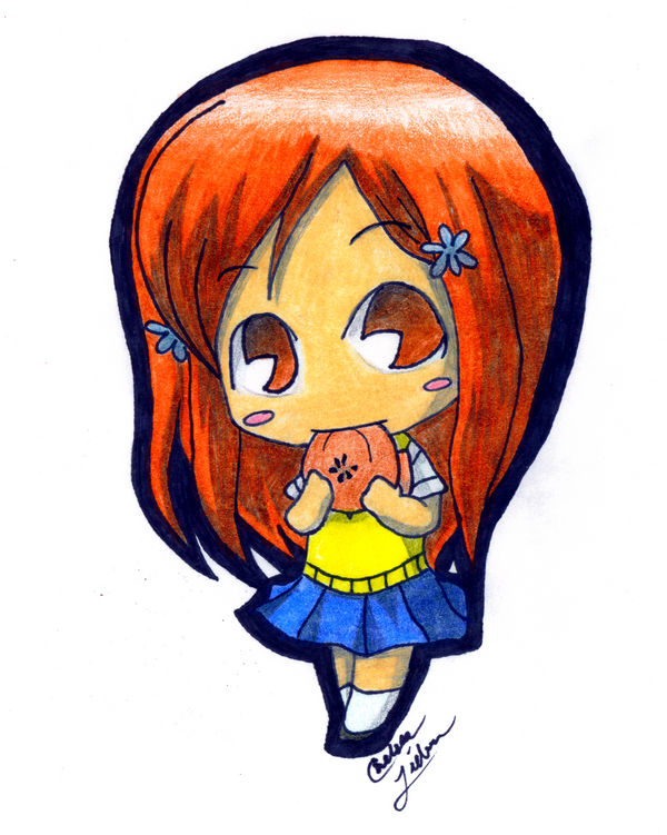 Chibi Orihime by chel4900 on DeviantArt