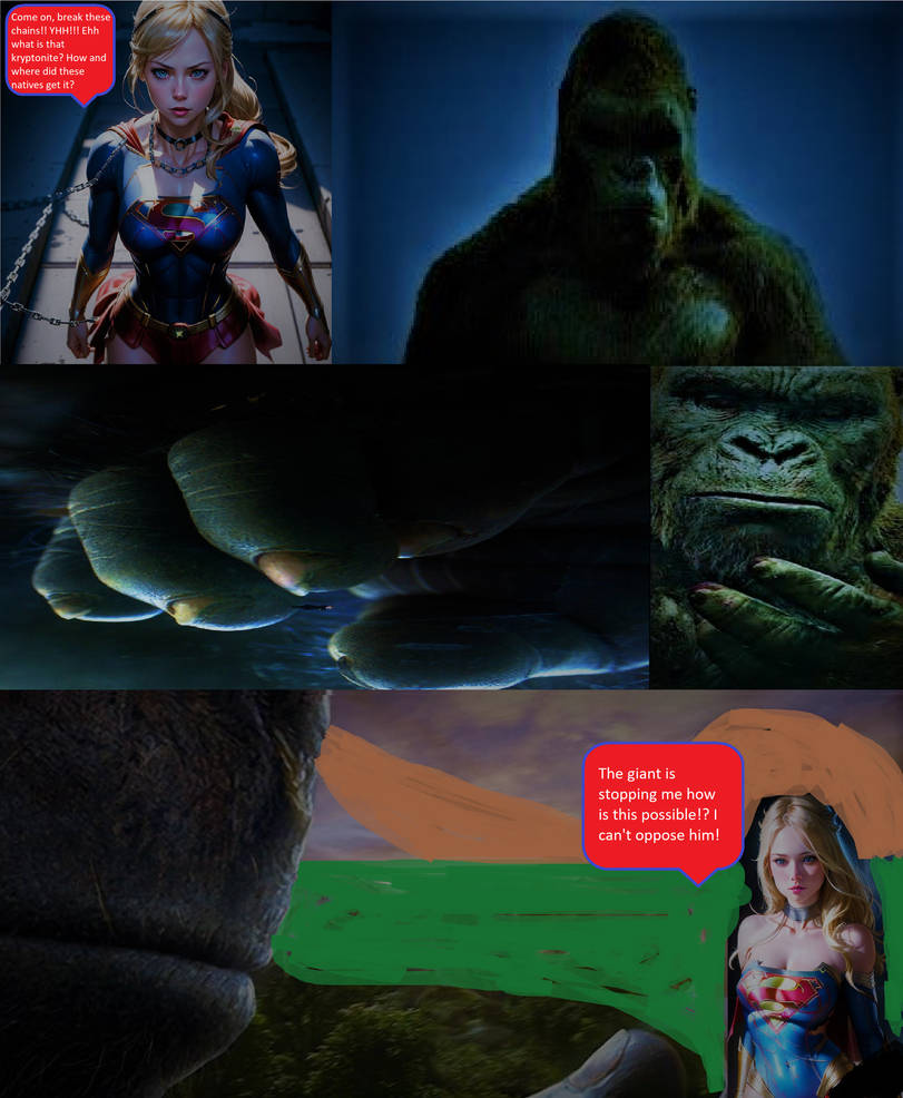 Sacrificing Supergirl By Primalelf1512 On Deviantart