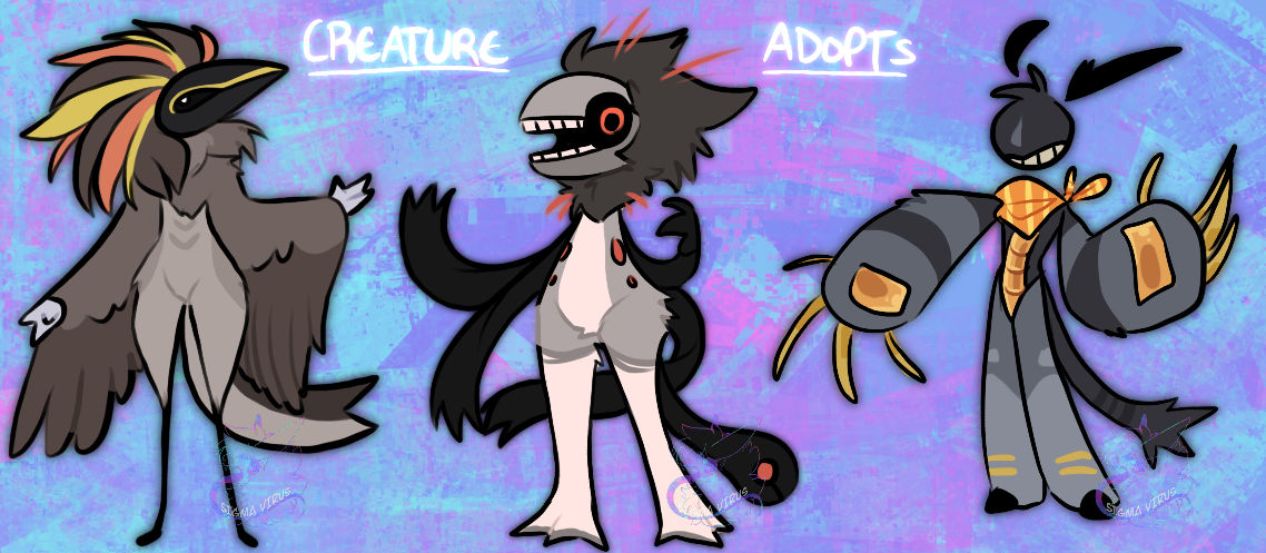 Creature Adopts (OPEN) by SuperCromeAdopts on DeviantArt Creature Adopts (OPEN) by SuperCromeAdopts on DeviantArt