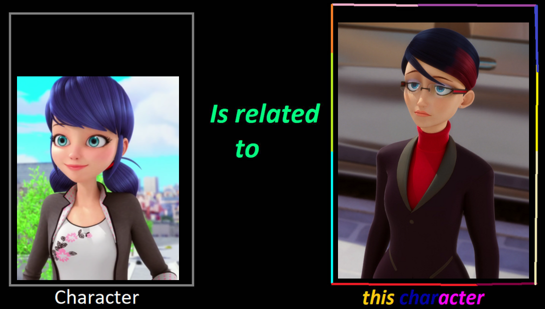 What If Marinette Is Related To Nathalie By Gigathespacehog On Deviantart