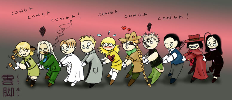 Conga time by Kumoashi on DeviantArt
