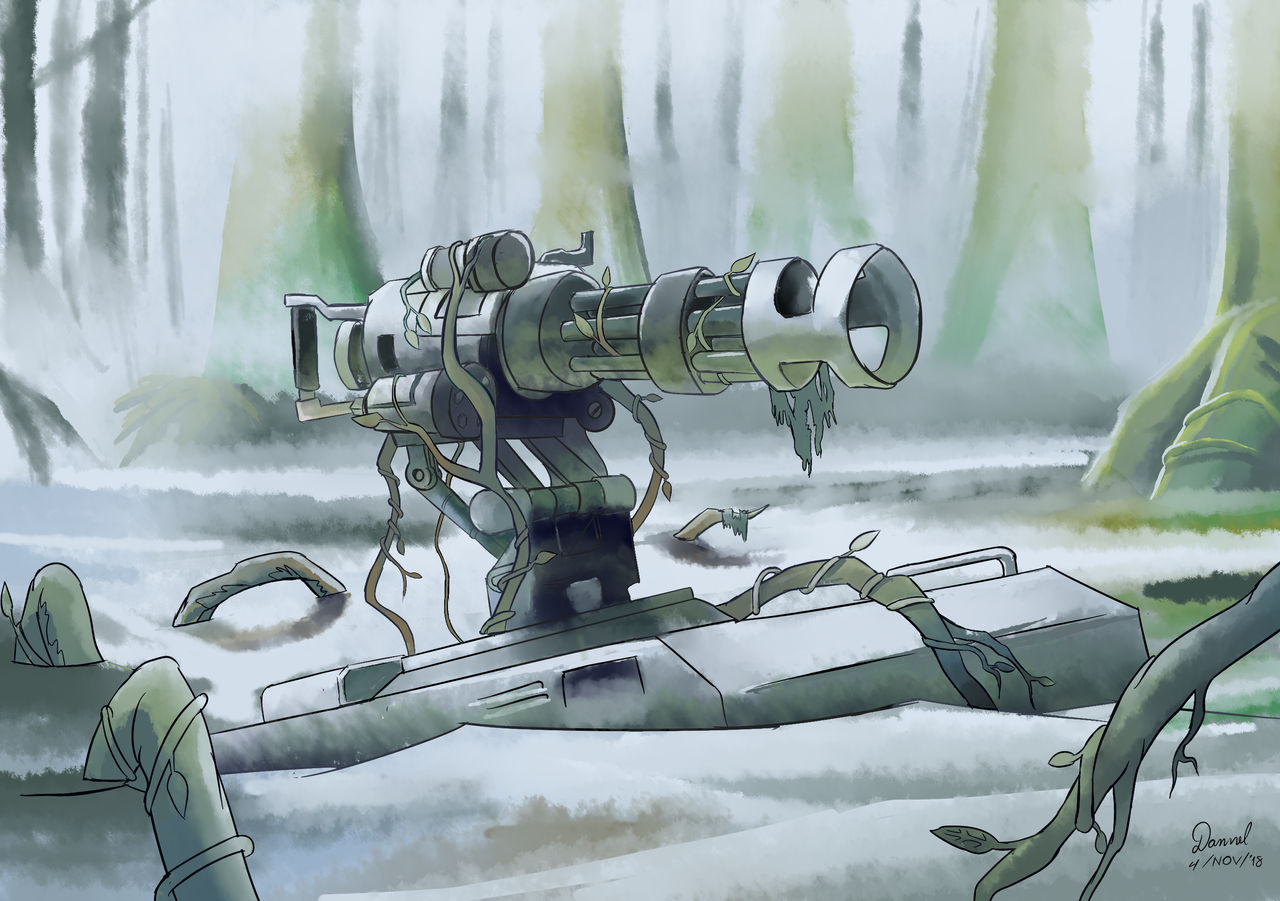 Gatlinggun By Dannelart On Deviantart