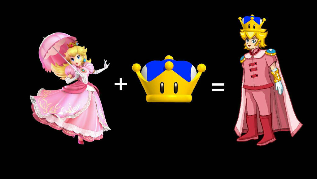 Peach Super Crownmale Prince Peach By Canerakcay On Deviantart