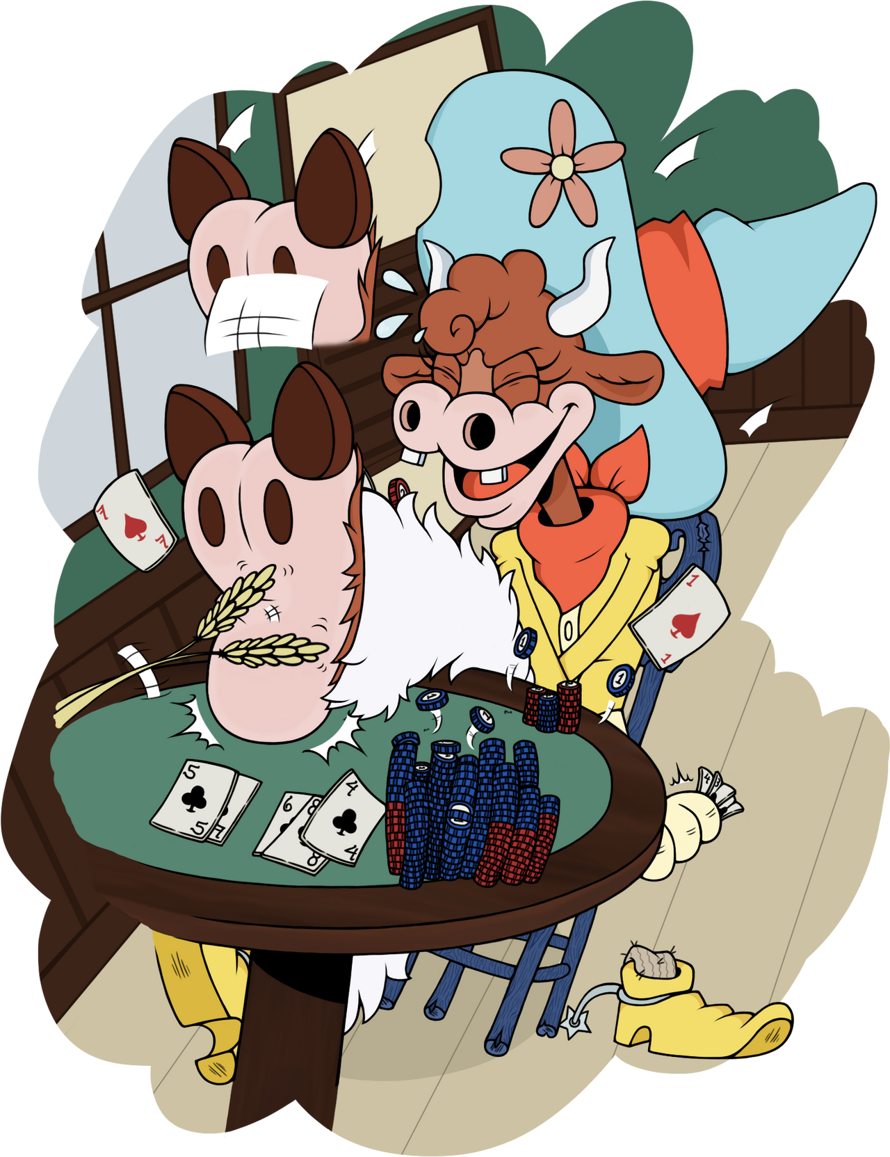 A Lost Bet By Furrerz On Deviantart
