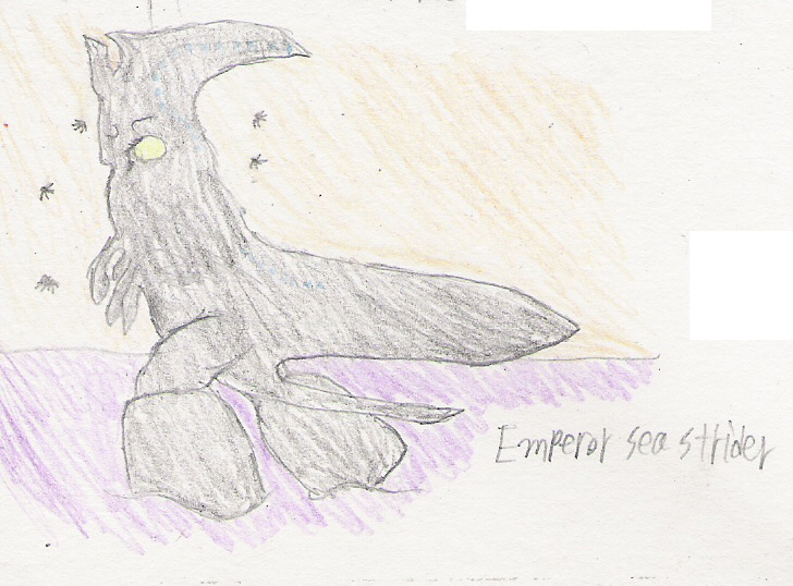 Emperor Sea Strider by Fingertier on DeviantArt