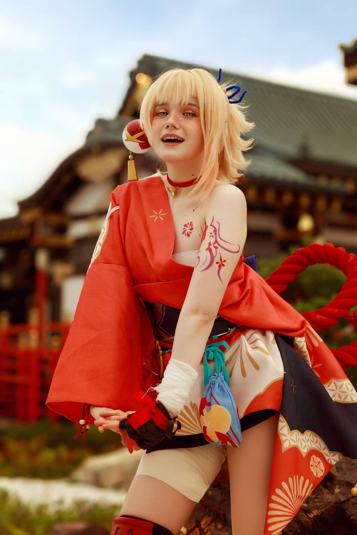 Cosplay Yoimiya By Neyr0desu On Deviantart