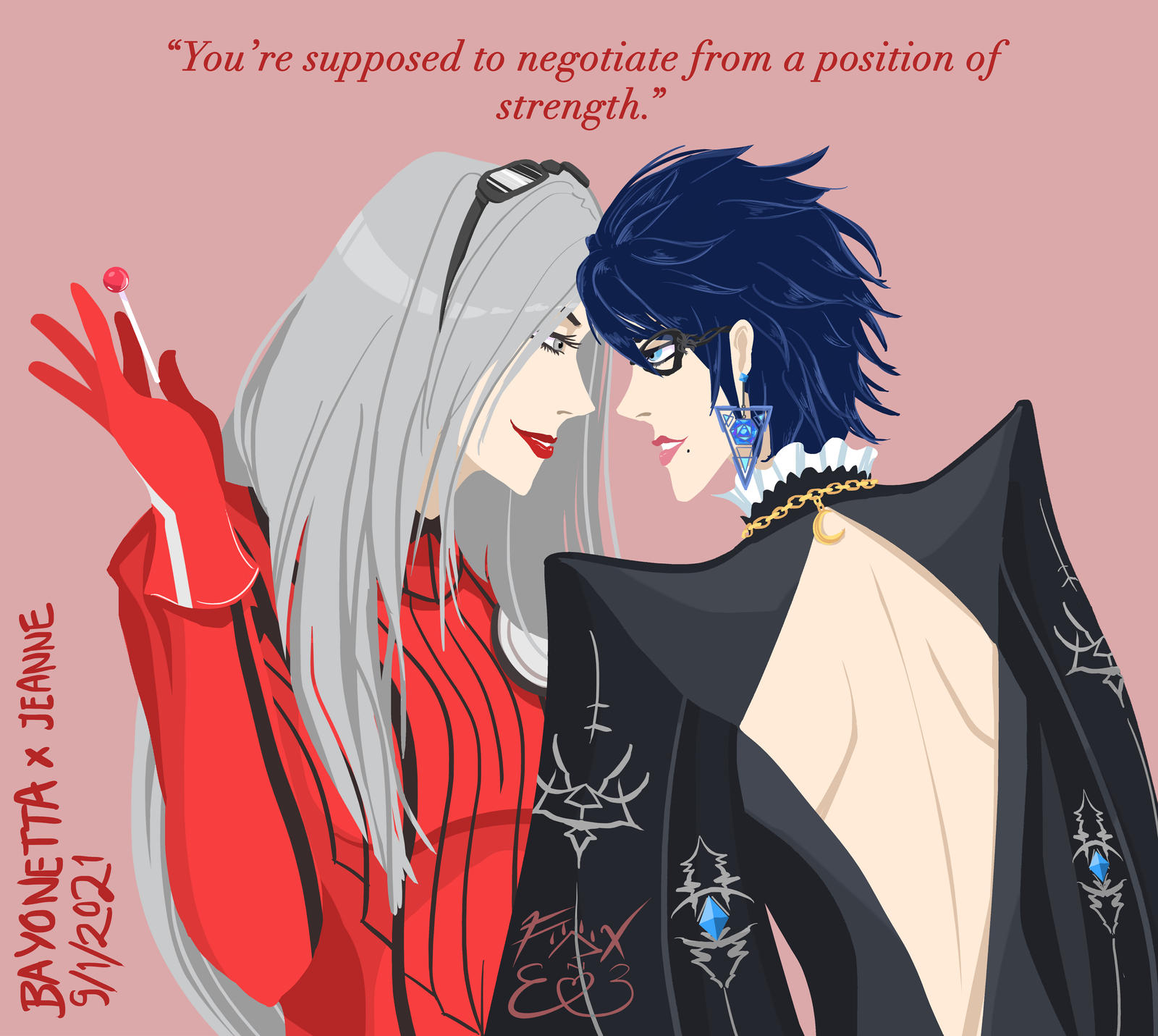 Bayonetta X Jeanne Event Submission By Foxwriter2 On Deviantart
