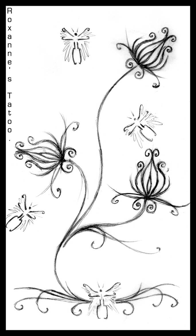 Tatoo for Roxanne -WIP- by Cosmiksquirel on DeviantArt
