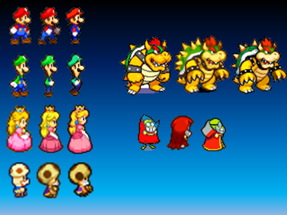 Mario And Luigi Series Character Evolution By Starforce97 On Deviantart