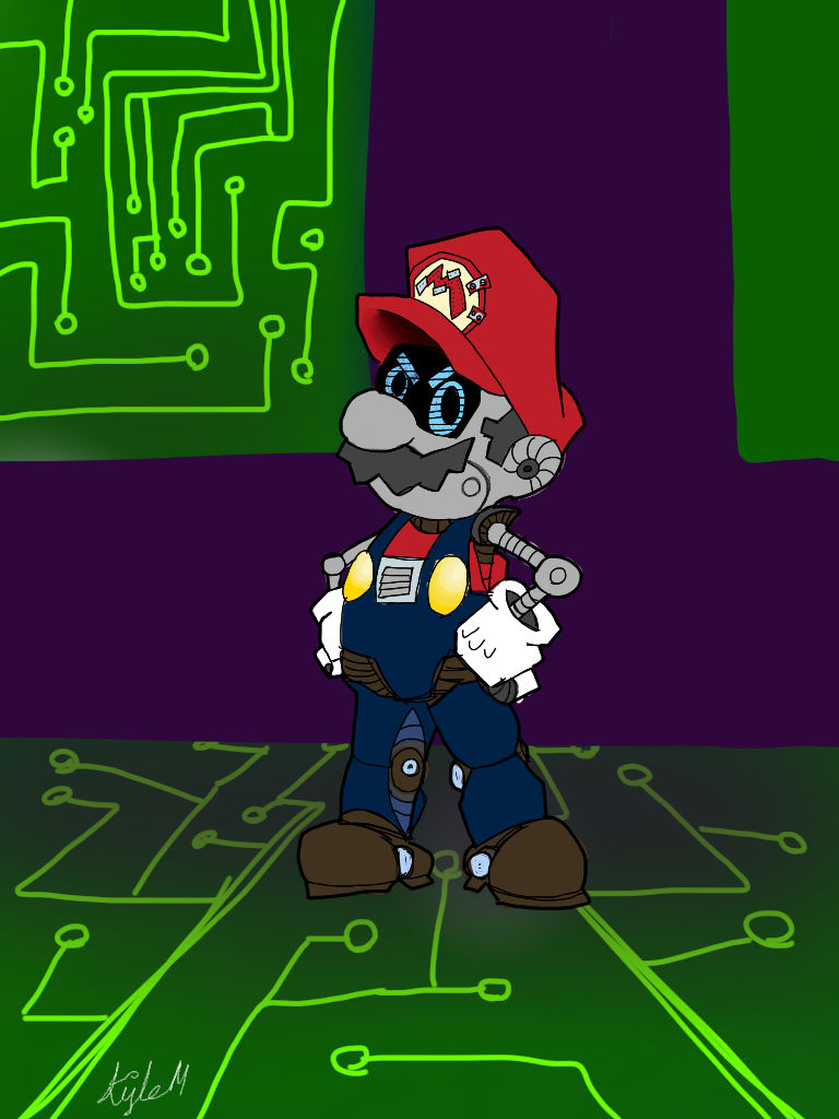 Robot Mario By Lorddevros On Deviantart