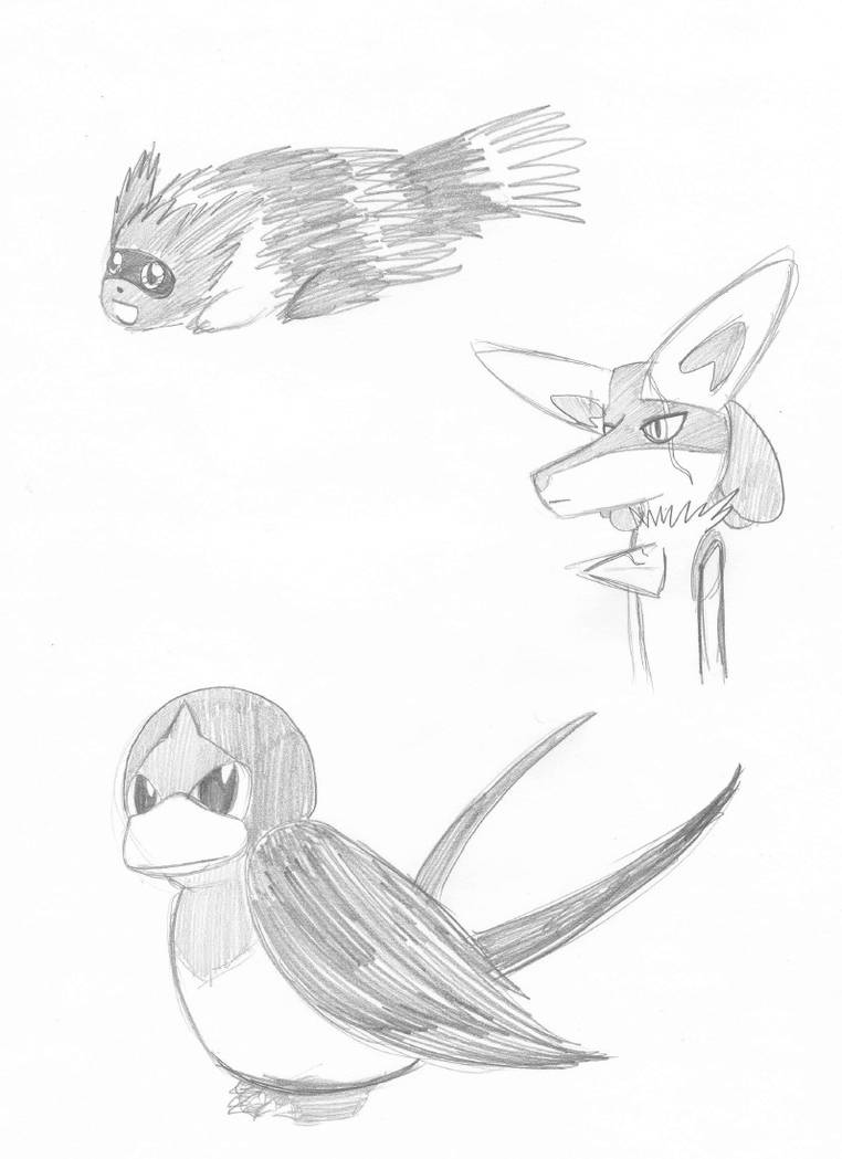 Pokemon Doodles Part 3 By Tessusayshi On Deviantart