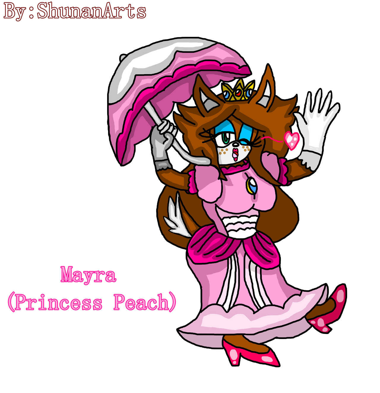 Mayra Princess Peach Cosplay By Shunanarts On Deviantart