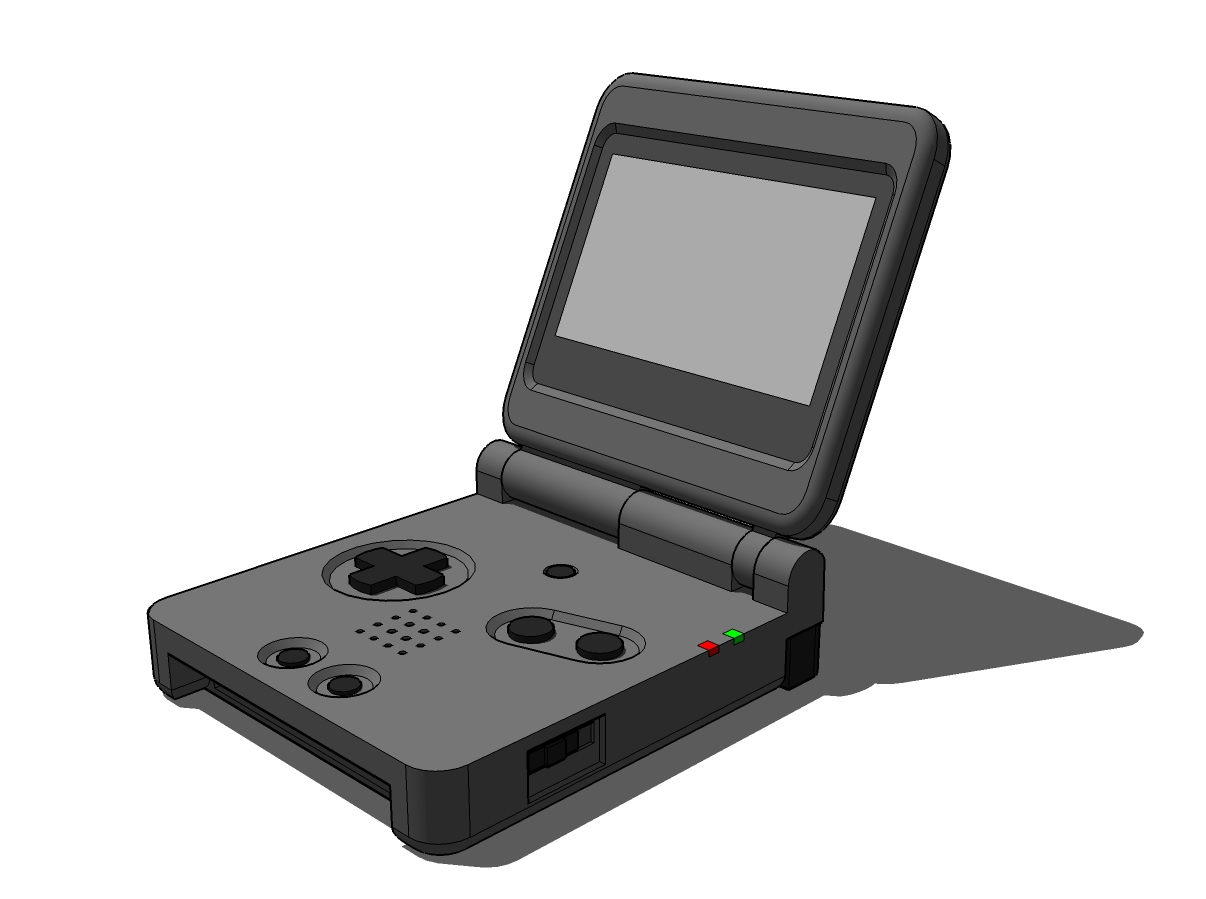 Game Boy Advanced by Katana-0 on DeviantArt