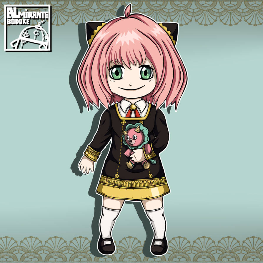 Anya Forger By Almirantebodoke On Deviantart