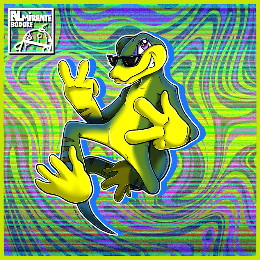 Gex The Gecko By Almirantebodoke On Deviantart