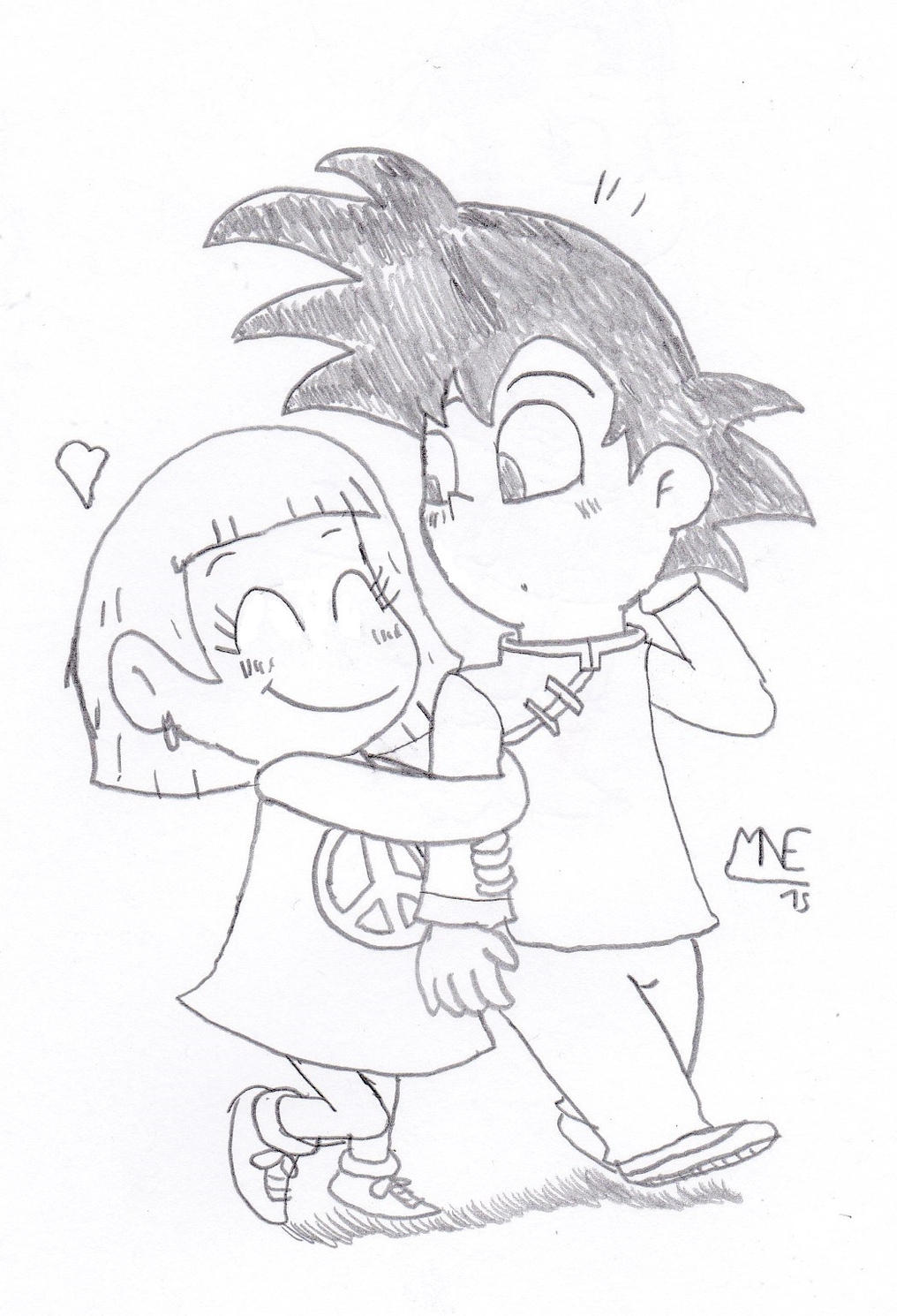 Goten And Marron By Mrnintman On Deviantart