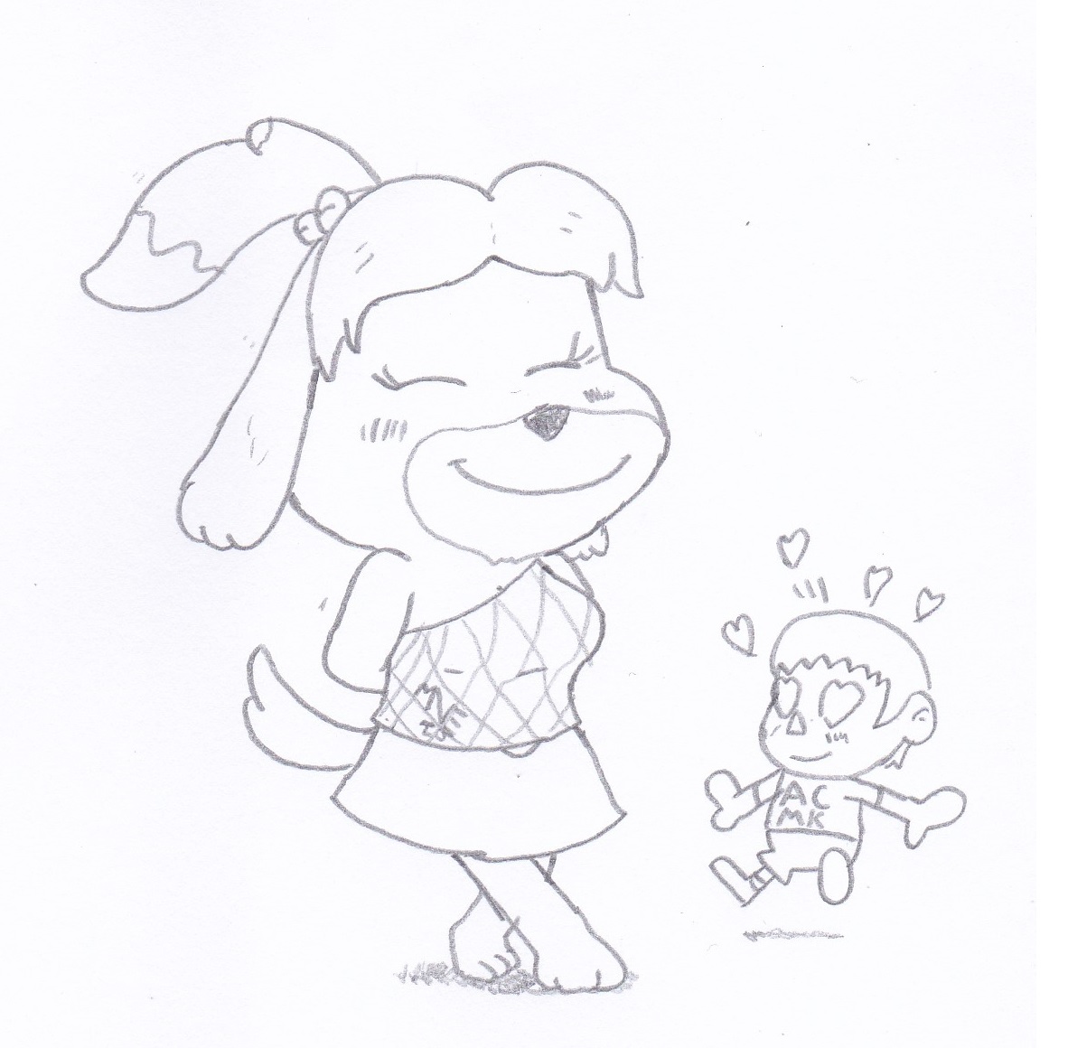 Isabelle And Mayor By Mrnintman On Deviantart