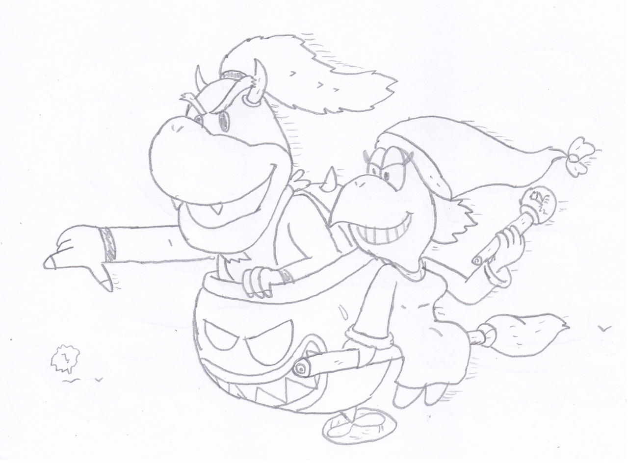 Bowser Jr And Kamilla Koopa By Mrnintman On Deviantart