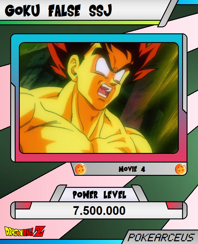 Goku False Super Saiyan By Pokearceus On Deviantart