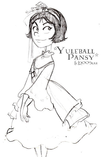 Yule Ball Pansy 1 Hp By Lberghol On Deviantart